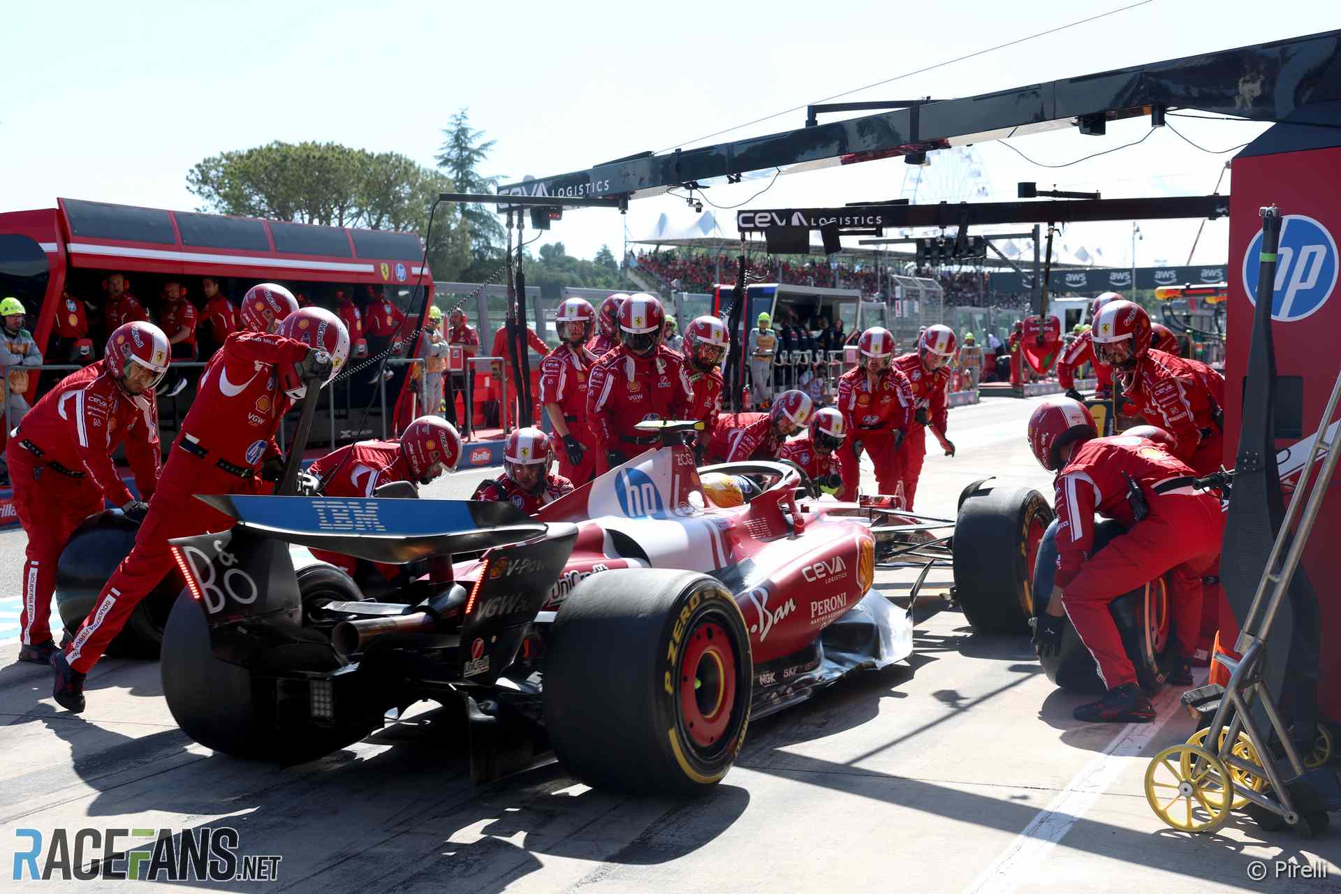 Hamilton ‘doesn’t want to jinx it’ as car felt ‘fricking mega’ at Imola ...